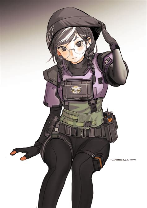 Dokkaebi Rainbow Six Siege Drawn By Devil Lo Danbooru