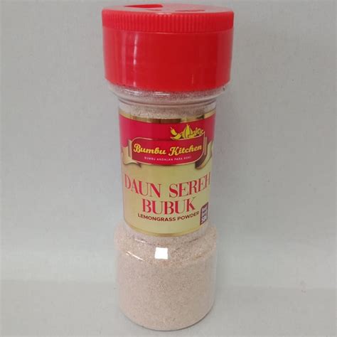 Jual Bumbu Kitchen Lemongrass Powder 50gr Herb Daun Sereh Bubuk