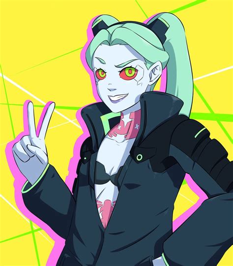 Rebecca Cyberpunk And More Drawn By Ememtrp Danbooru