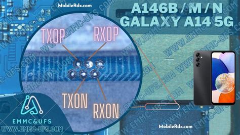 Samsung Galaxy A Sm A B Isp Ufs Pinout Test Point