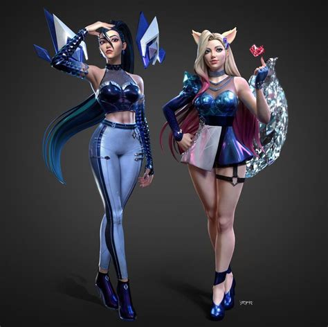 Artstation K Da Kaisa Fan Art Leandro Sakami League Of Legends