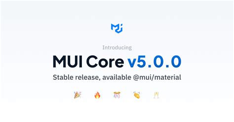 MUI Material UI Releases V5 Of Its Core React Components HackerNoon
