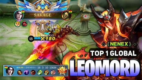 Savage Leomord Best Build Leomord Top Global Gameplay By