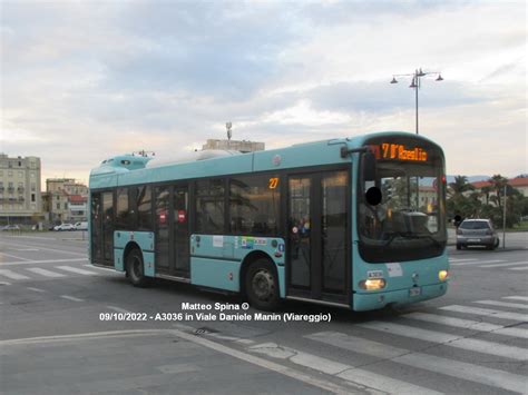 A3036 Matricole Axxxx Ex CTT E Trasporti Toscani Urbane Gasolio E