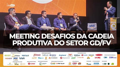Meeting Desafios Da Cadeia Produtiva Do Setor Gd Fv Youtube