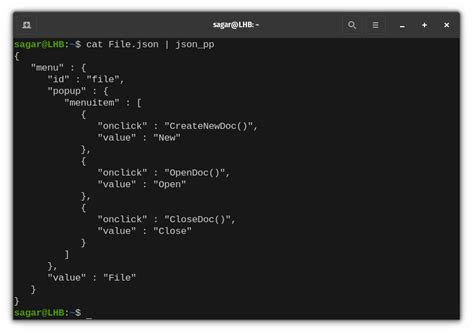 Pretty Print Json In Linux Command Line