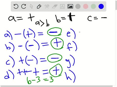 solved signs of numbers let a b and c be real numbers such that a b 0 and c