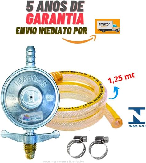 Registro De G S Cozinha Regulador Botij O Mangueira Kit Instala O