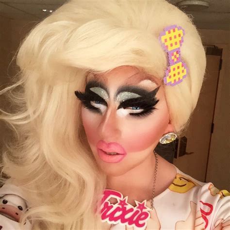 Trixie Mattel On Instagram My Favorite Color Is Fashion Eyes By Sugarpill And Lips By