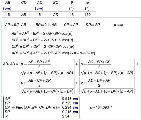 solved best solution in mathcad needed ptc community