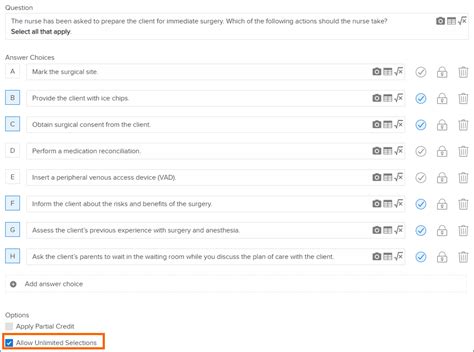 Create Nclex Ngn Extended Multiple Response Items Examsoft