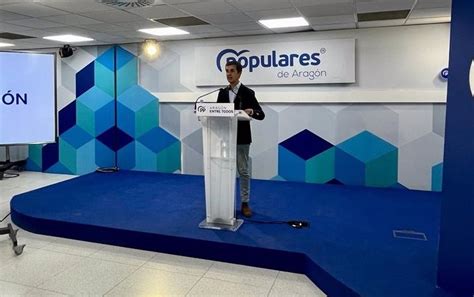 El PP lamenta que Lambán no quiera sentarse a dialogar con el ganador
