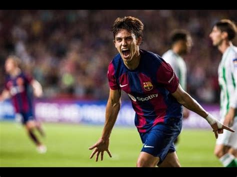 Le Barça écrase le Real Betis 5 0 Joao Felix et Cancelo monstrueux