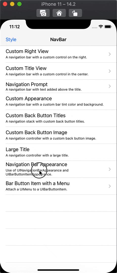 navigation bar background color in swiftui kyryl horbushko