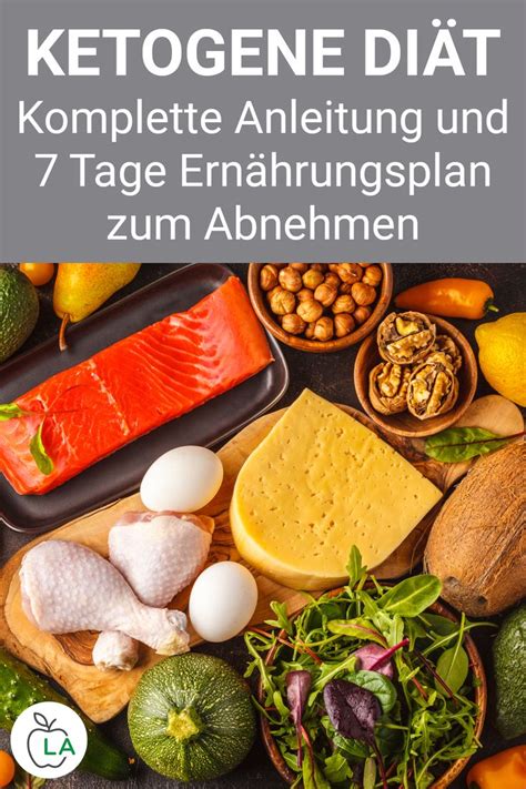 Ketogene Diät Anleitung und 7 Tage Keto Ernährungsplan zum Abnehmen