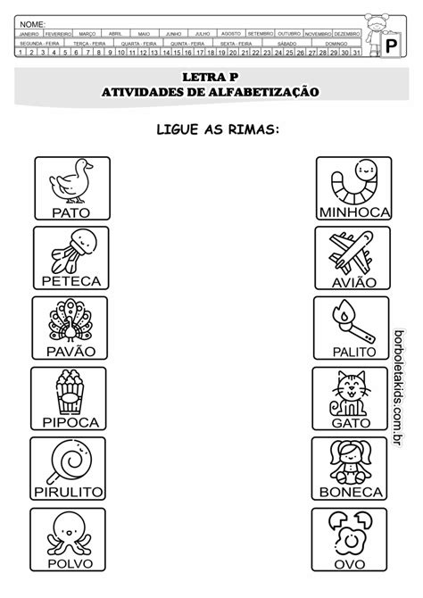 Atividades De Alfabetiza O Pdf Para Imprimir