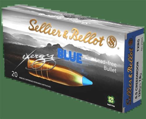 Sellier Bellot Exergy Blue Ammunition Creedmoor Grain Polymer