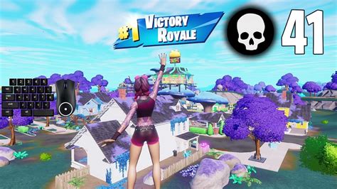 41 Elimination Solo Vs Squads Win Full Gameplay Season 3 Fortnite PC