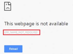 ERR NAME NOT RESOLVEDの意味原因と解決方法 最速エリアWiMAXのプロ監修わかりやすいネットの教科書