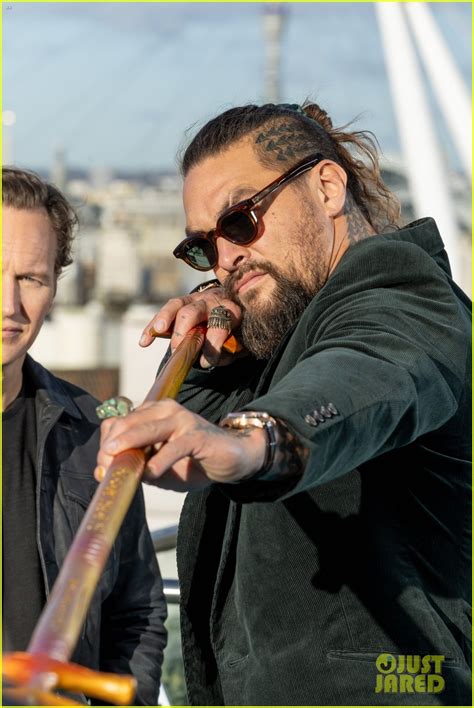 Photo Jason Momoa Patrick Wilson Aquaman 2 Photo Call In London 27