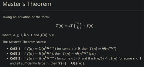 algorithm what exactly does epsilon represent in master theorem stack overflow