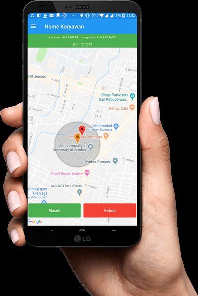 jual pembuatan dan perancangan aplikasi presensi karyawan menggunakan metode geofencing dan