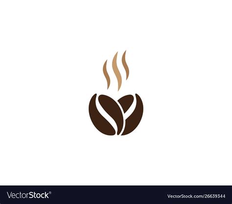 Thi T K Logo Coffee Beans C O Cho Qu N C Ph C A B N