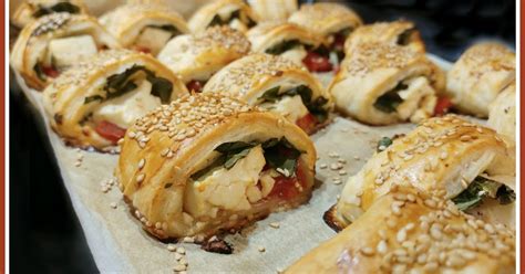 ich hab da mal was ausprobiert Blätterteig Pralinen mit Bärlauch
