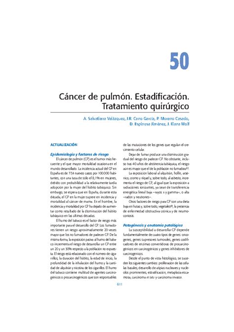 EB04 50 Ca estadificacion ACTUALIZACIÓN Epidemiología y factores de