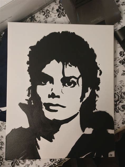 A Black And White Drawing Of A Man S Face On A Piece Of Paper