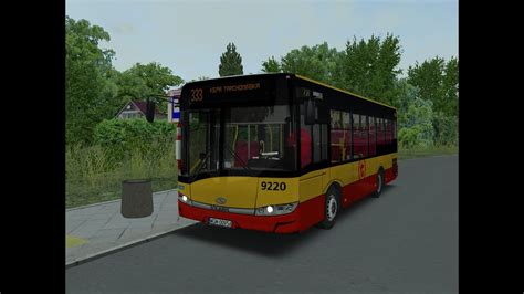 OMSI 2 WARSZAWA BIAŁOŁĘKA 333 KĘPA TARCHOMIŃSKA SOLARIS URBINO 8