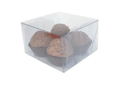 Caixas De Acetato P Doces Brigadeiros P O De Mel X X No Elo