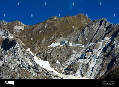 Europe Italie Ligurie Carrara Les carrières de marbre blanc Photo