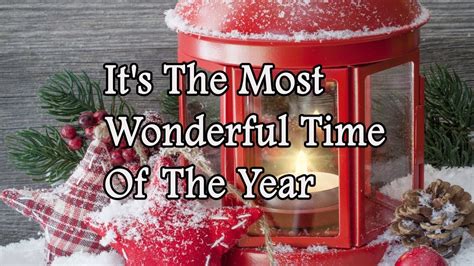 Andy Williams It S The Most Wonderful Time Of The Year Lyrics YouTube