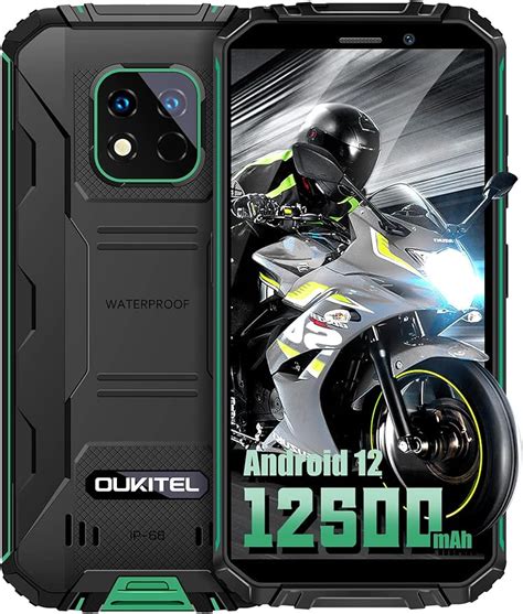 OUKITEL WP18 Pro Rugged Smartphone 12500mAh Batteria Android 12