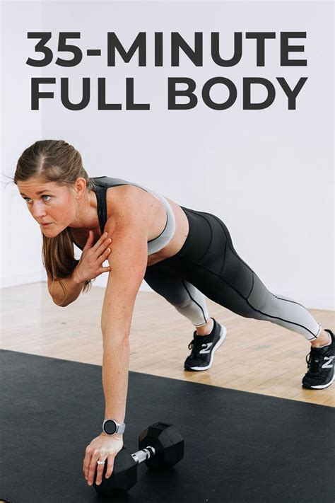 35 Minute One Dumbbell Workout Video Nourish Move Love