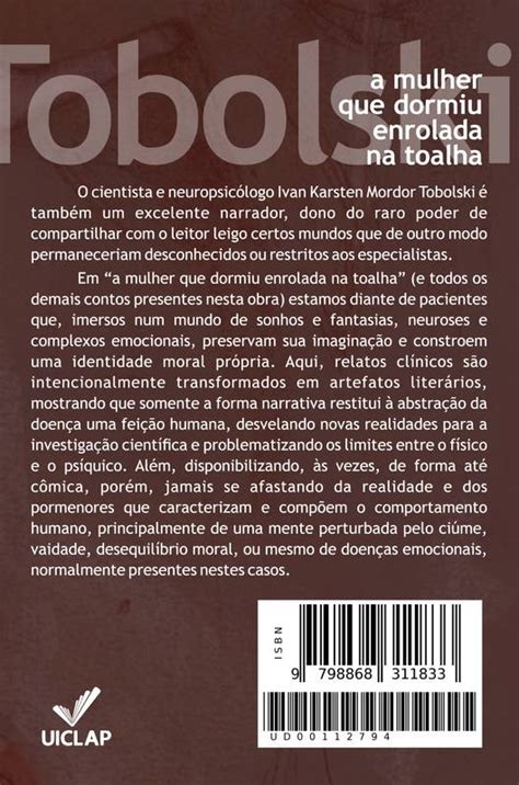 A Mulher Que Dormiu Enrolada Na Toalha Loja Uiclap