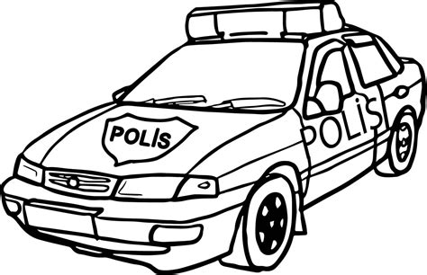 Disegno Macchina Polizia Da Colorare Colorare Images And Photos Finder
