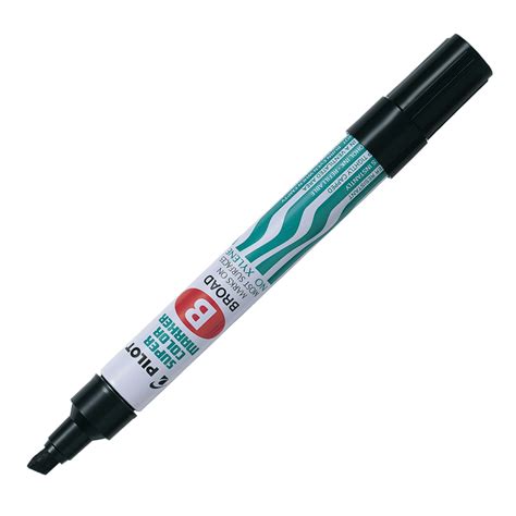 Marcador Permanente Pilot Punta Biselada Sca B Negro