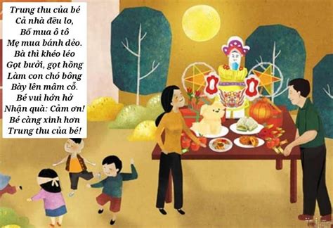 Bài Thơ Trung Thu Của Bé Nội Dung Hình Ảnh Giáo Án Bút Chì Xanh
