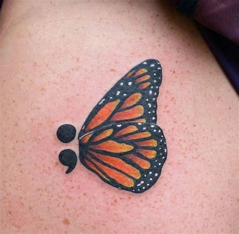 30 Inspirational Semicolon Tattoo Designs Art And Design Semicolon