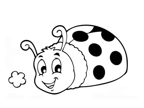 Coloriage Coccinelle Dessins Imprimer