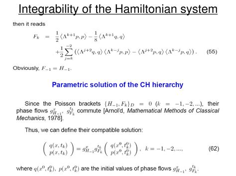 ppt math 6399 lecture notes how to generate an integrable hierarchy from a spectral problem
