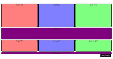 Responsive Flexbox Grid Codesandbox