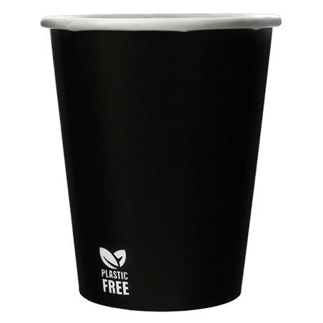 Vaso Cart N Plastic Free Negro Oz Ml Cm Uds
