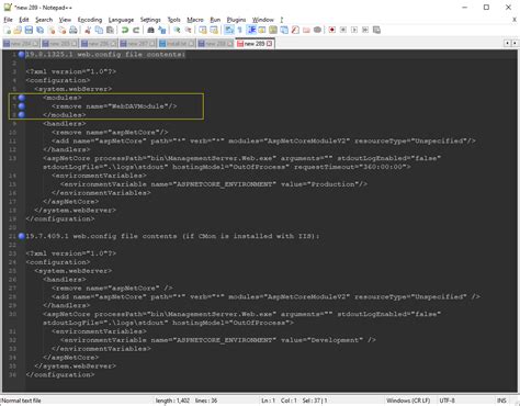 cmon 19 8 installed with iis shows error 500 19 internal server error and error code