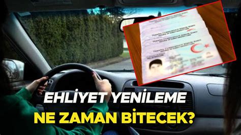 Eski ehliyet yenileme süresi uzadı Sürücü belgesi değiştirme ne zaman
