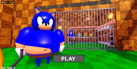 Robloxgo Herobrine Barry S Prison Run Obby Vs Sonic Barry S Prison