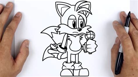 How To Draw Tails Exe