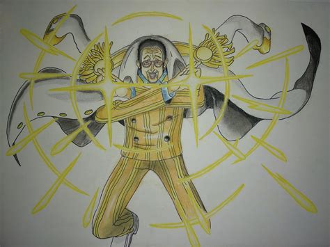 My Attempt Drawing Kizaru R Onepiece